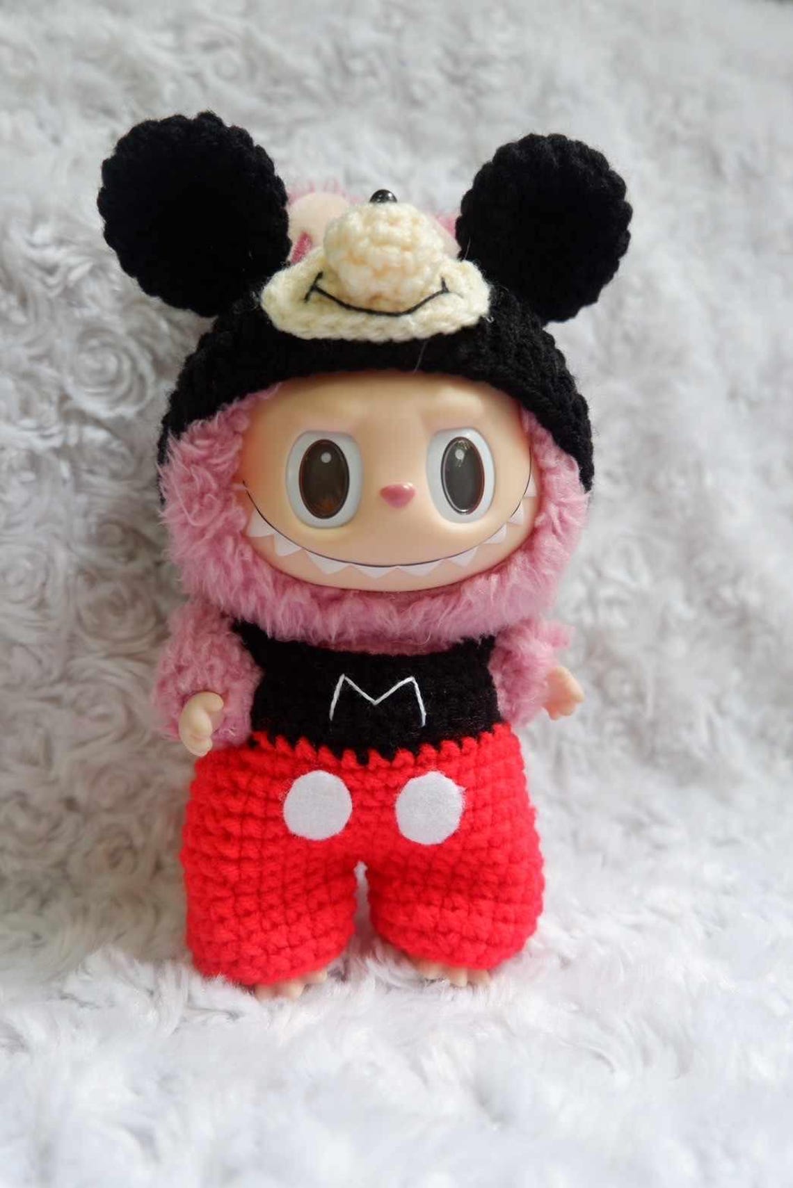 Labubu Dress Amigurumi Stuffed Animal Labubu Clothes Labubu Macaron ...
