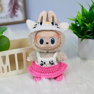 Labubu Dress for Labubu Macaron Outfits for Labubu Macaron Accessories ...