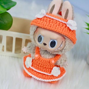 Labubu Dress for Labubu Macaron Outfits for Labubu Macaron Accessories ...