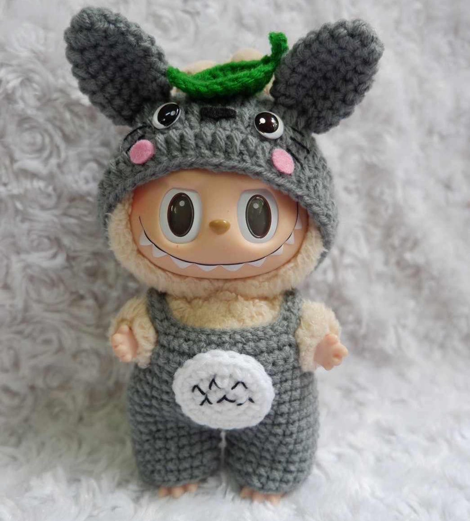 Labubu Dress Amigurumi Stuffed Animal Labubu Clothes Labubu Macaron ...