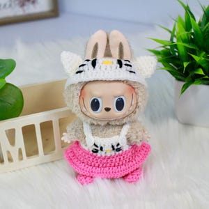 Labubu Dress for Labubu Macaron Outfits for Labubu Macaron Accessories ...