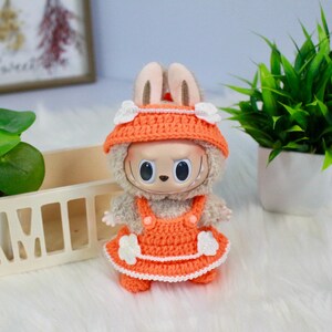 Labubu Dress for Labubu Macaron Outfits for Labubu Macaron Accessories ...