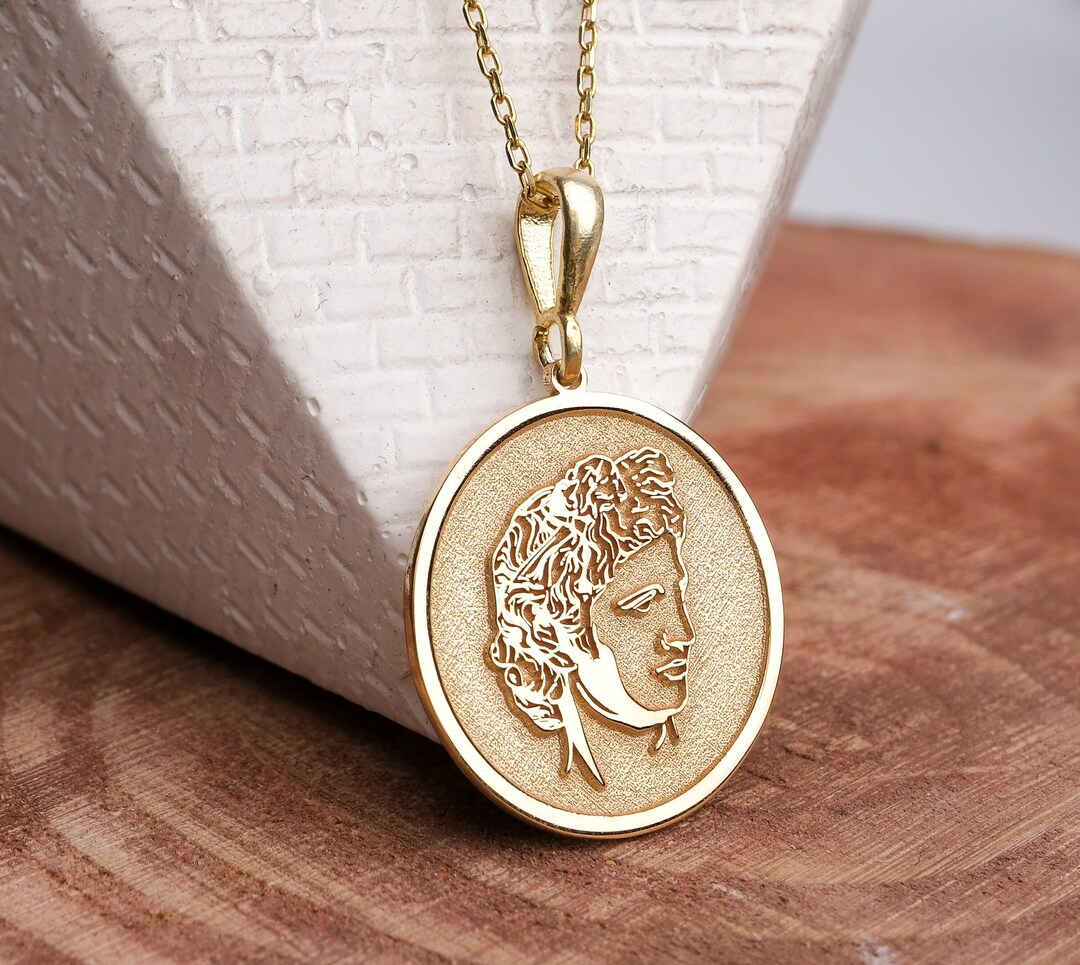 Embrace the Power of the Sun God Apollo Necklace, Channel the Energy of ...