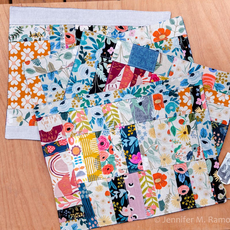 Patchwork Placemats - Etsy