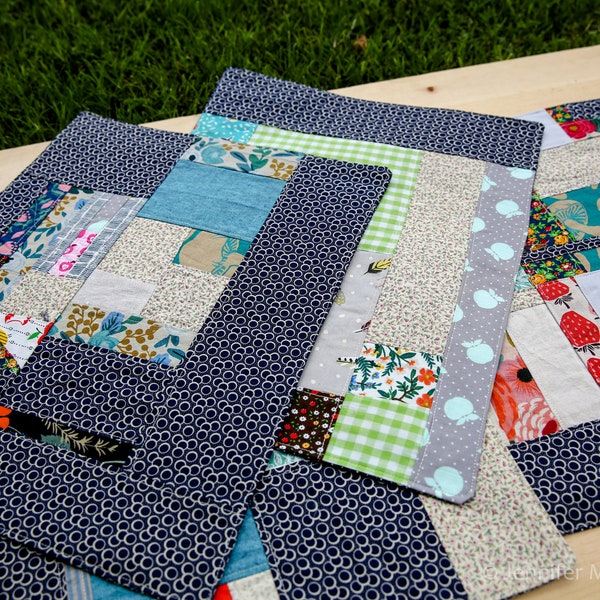 Patchwork Placemats - Etsy
