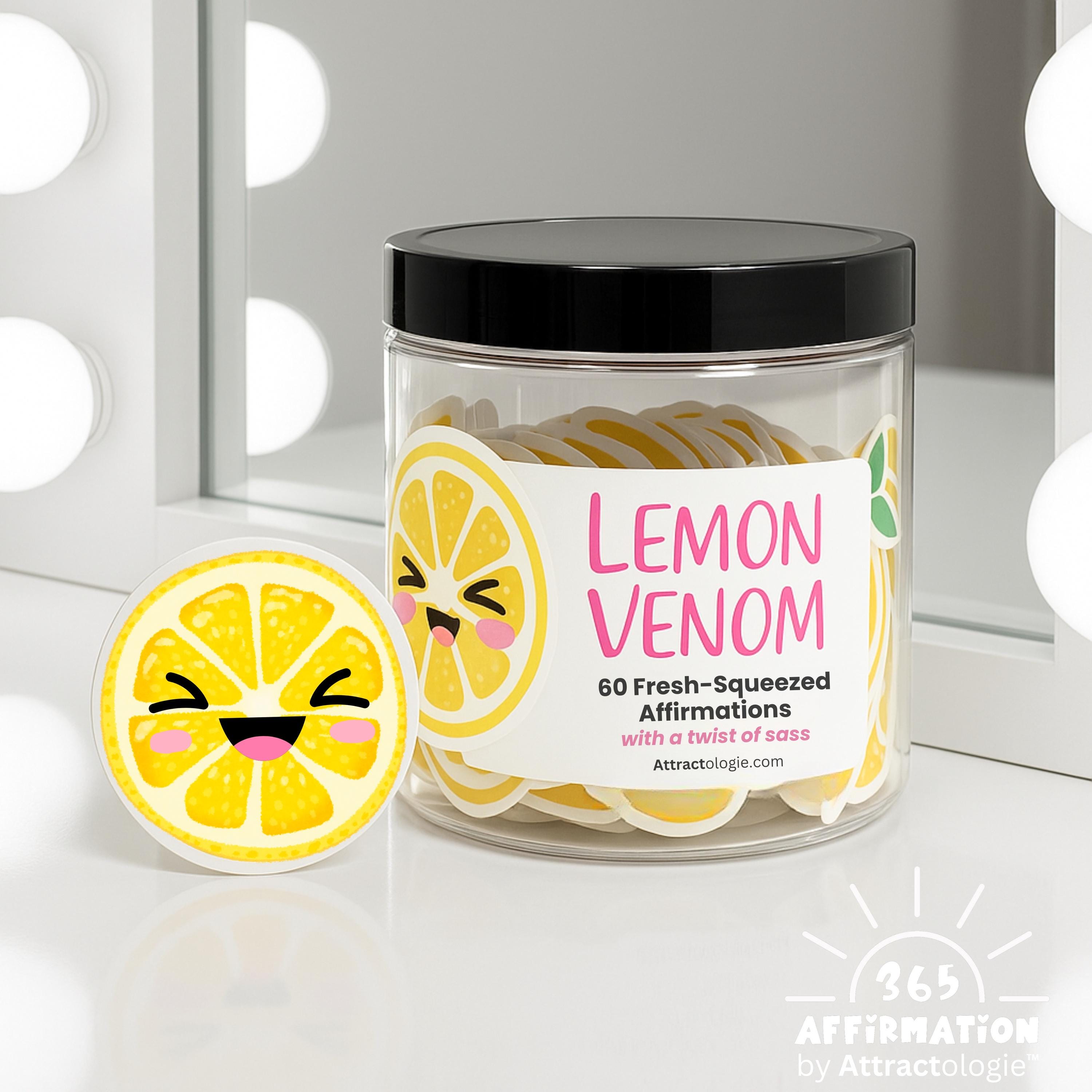 Sassy Lemon Affirmation Cards: Teen Girl Confidence Gift - Etsy