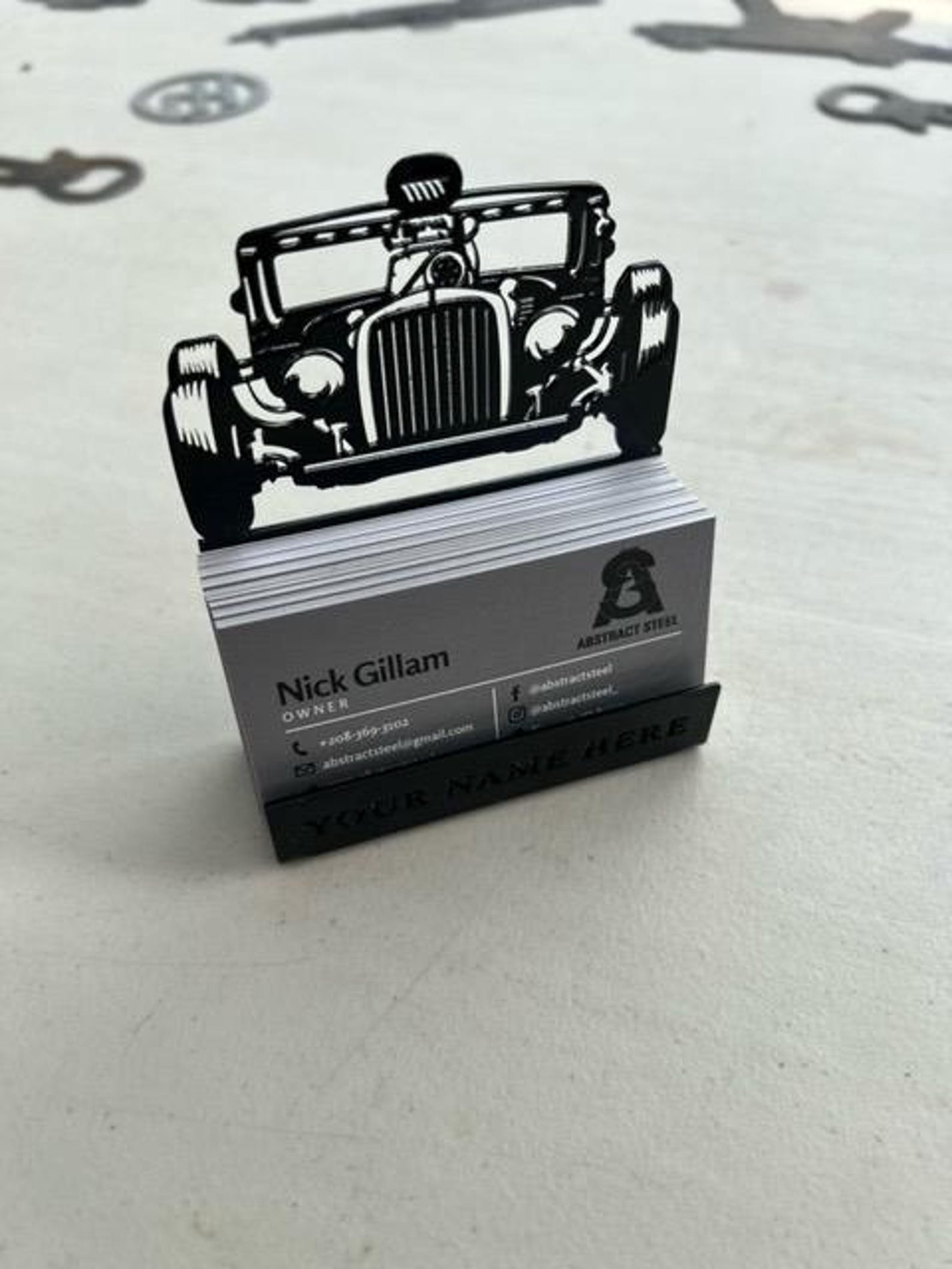 Custom Business Card Holders - Etsy