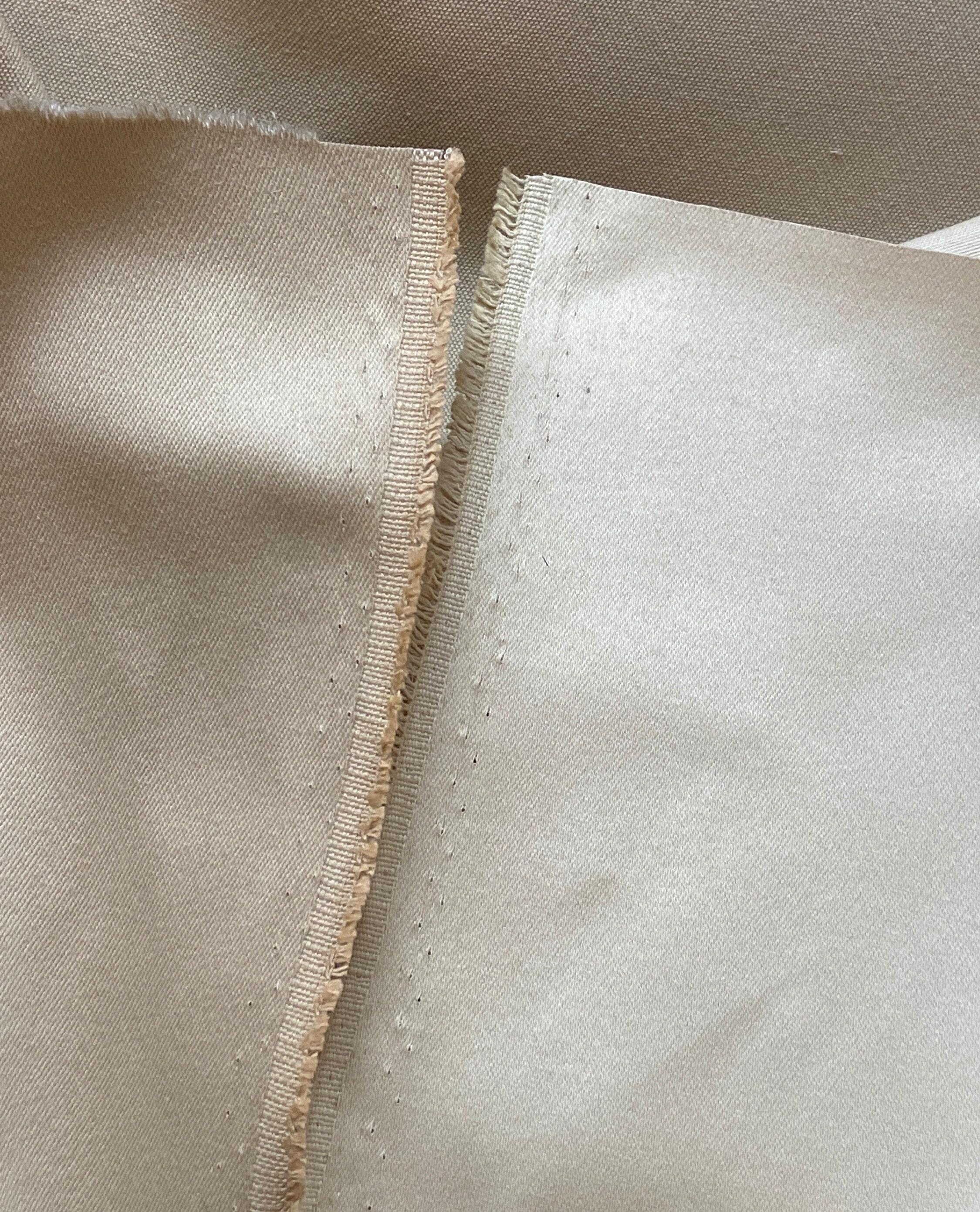 Satin Coutil-medium Beige - Etsy