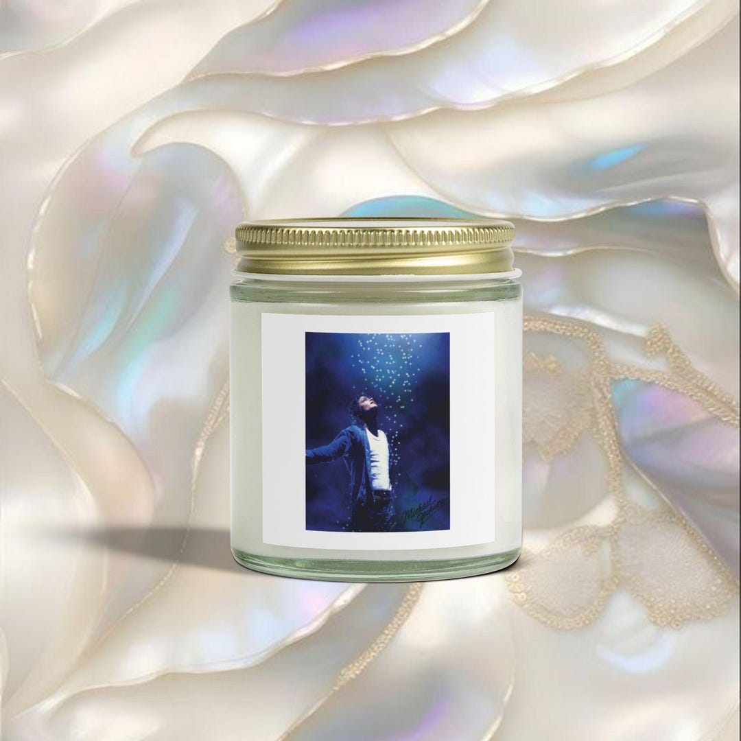 Scented Candles, Michael Jackson Candle Coconut Apricot Wax, Music ...