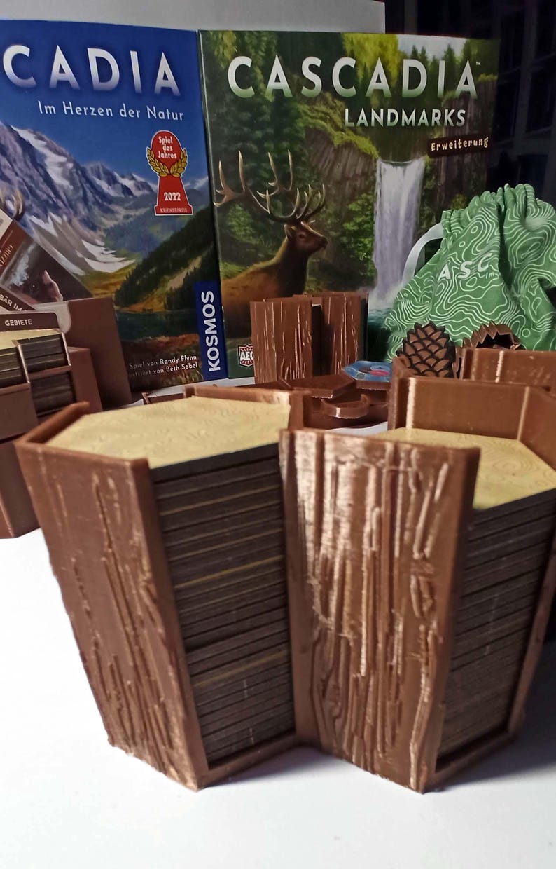 Cascadia Insert Base Game & Landmarks Board Game Accessories - Etsy