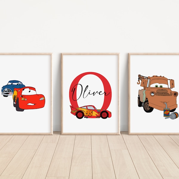 Cars Pixar - Etsy