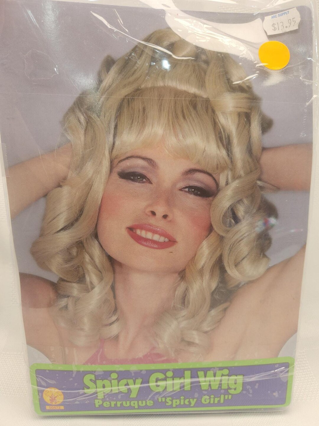 Vintage Rubie's Spicy 70s Hippie Girl Wig Boho Retro Blonde - Etsy