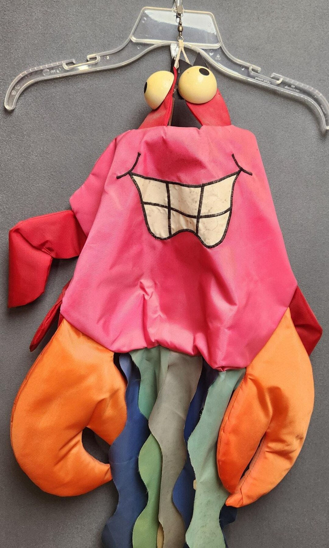 Vintage Windpsort Crab Windsock Beach House Seaside Outdoor Decor Needs ...