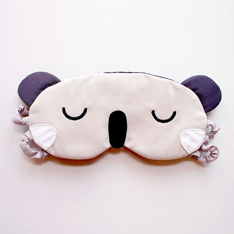 KOALA Sleep Mask Animal Sleeping Mask Cute Sleep Eyemask - Etsy