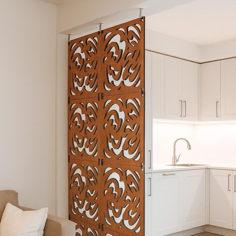 Birch Privacy Screen - Etsy