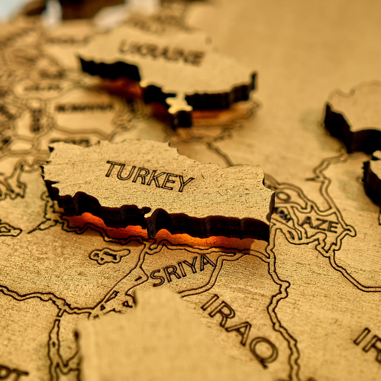 3d World Map,5d Illuminated World Map With Remote Control,personalized ...