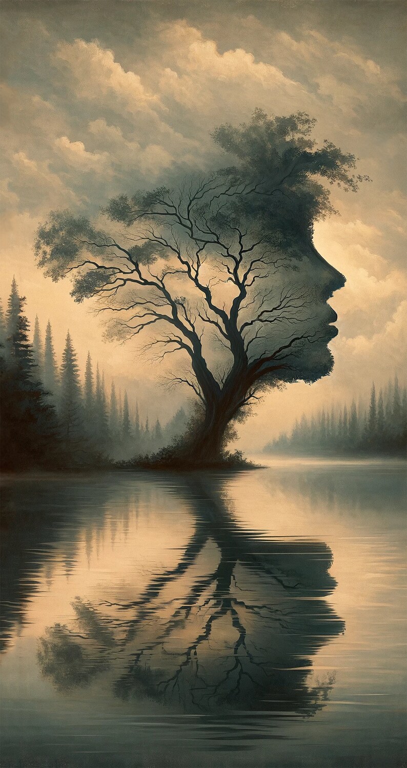 Profile of Nature 150dpi 16 X 30 Digital Download Printable ...