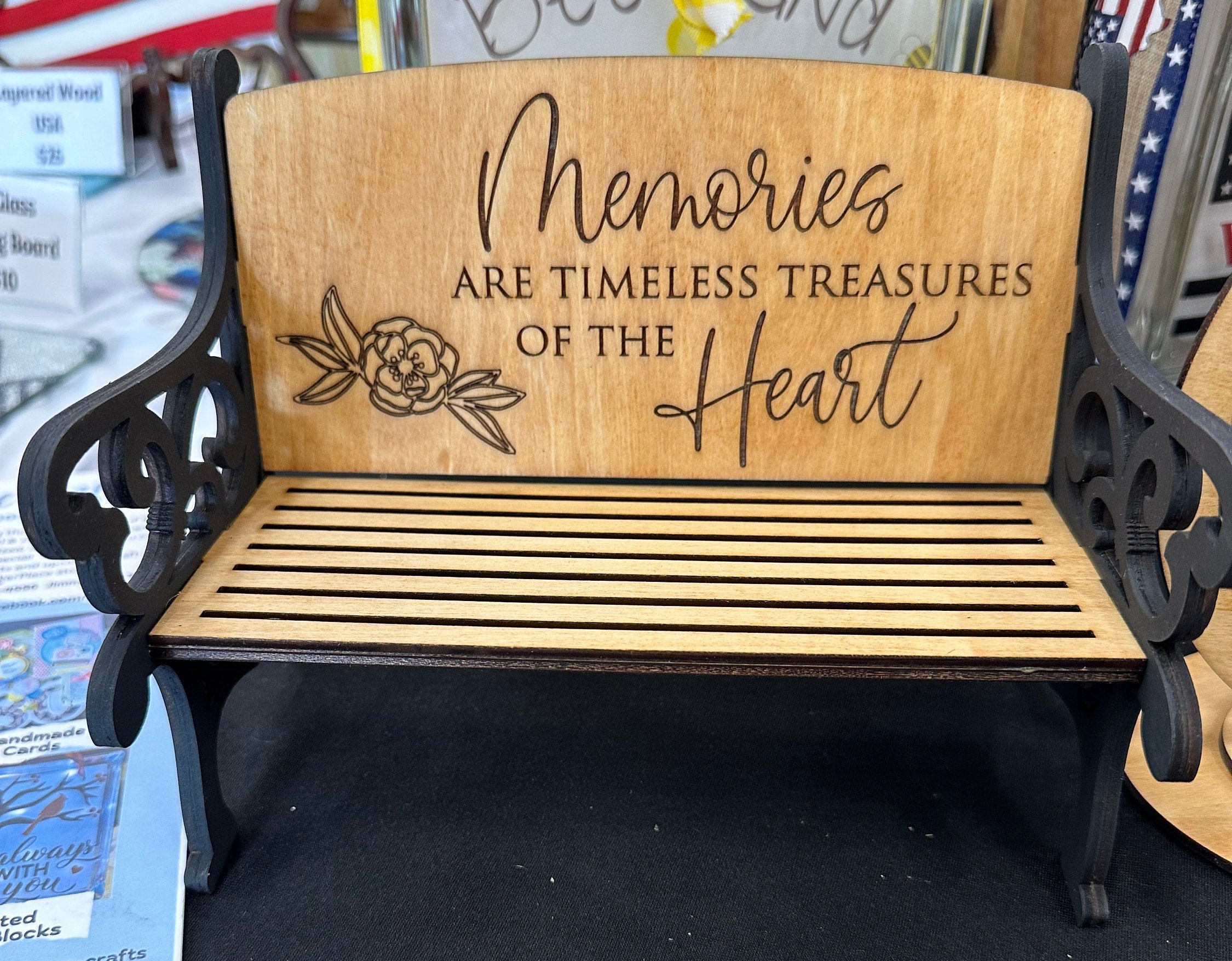 Remembrance Bench - Etsy