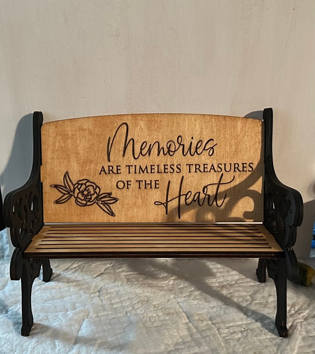 Remembrance Bench - Etsy