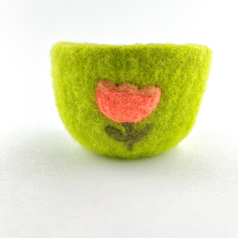 Felted Wool Bowl - Etsy