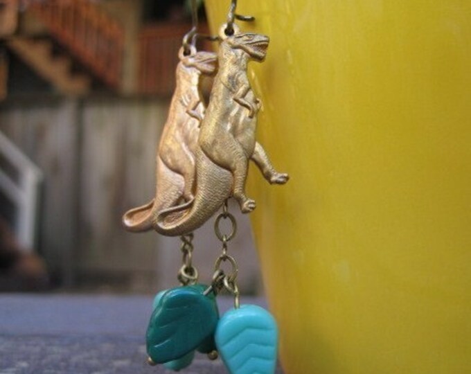 T-rex Earrings - Etsy