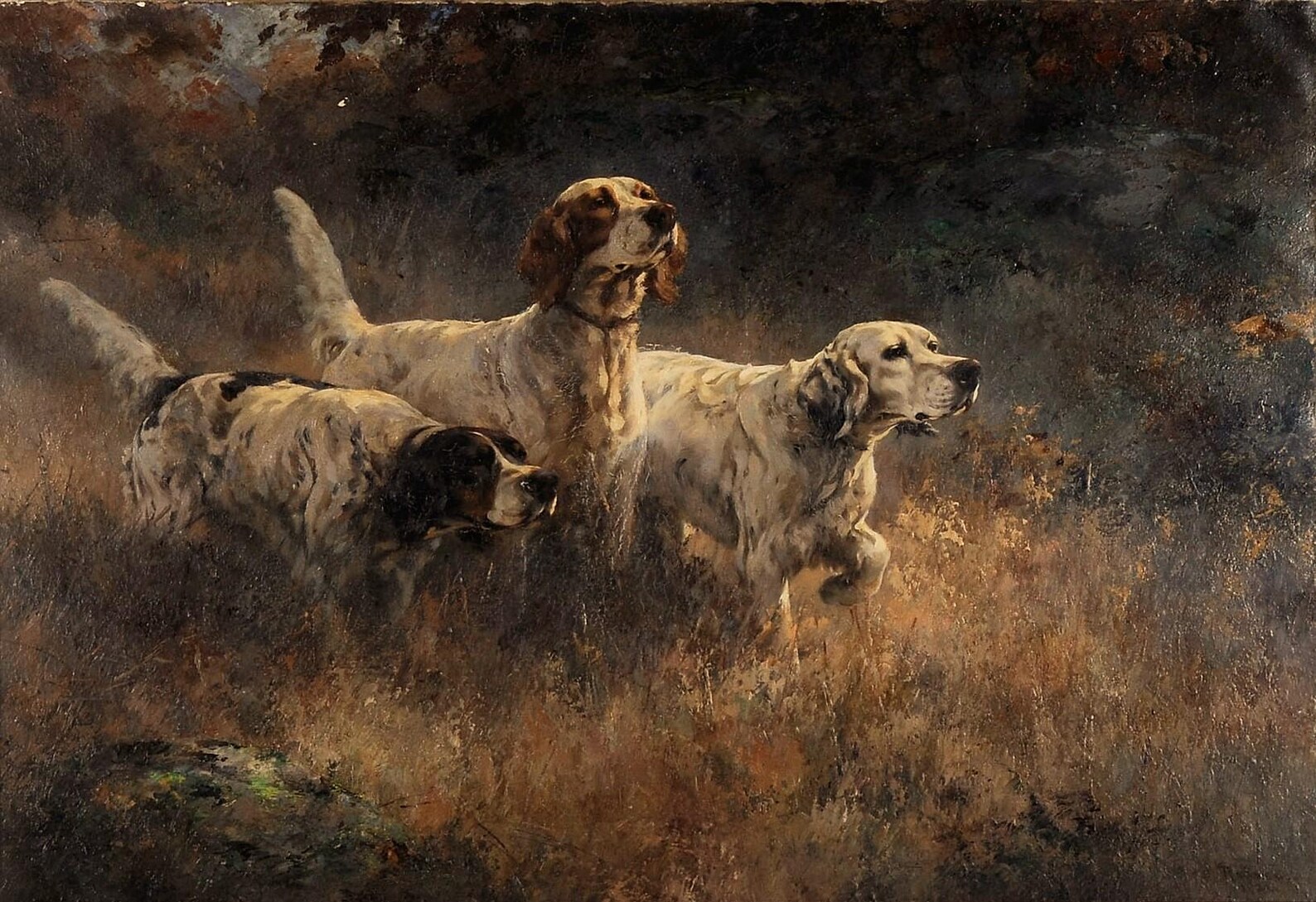 Percival Leonard Rosseau A Tripple Point Bob, Prince and Ned, 1924 ...