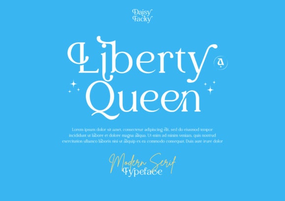 Daisy Tacky Font, Handwritten Font, Wedding Font, Modern Font, Display ...