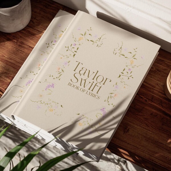 Taylor Swiftie Tshirt Book - Etsy