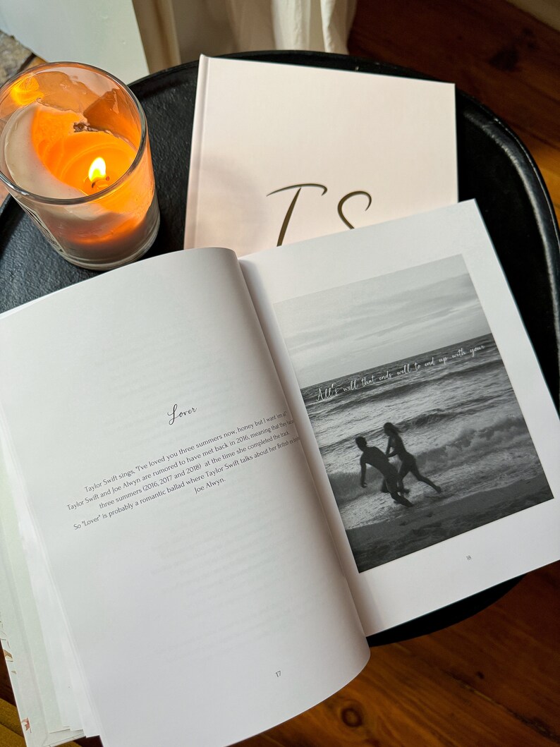 Eras Tour Lyric Book, Taylor Lyric Book, Swiftie Gift, TTPD, Eras Tour ...