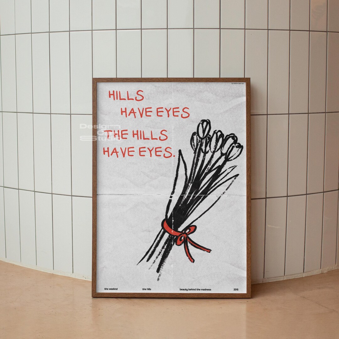 The Hills Poster, the Weeknd Poster, Digital Download, the Weeknd Print ...