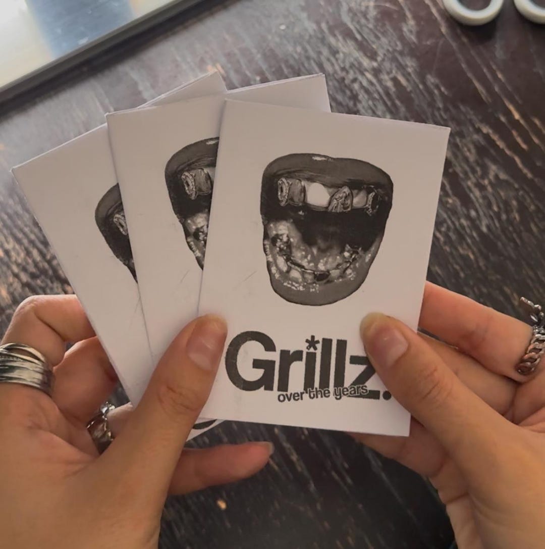 DIY Mini Zine 'grillz Over the Years' Mini Zine PDF Digital Download ...