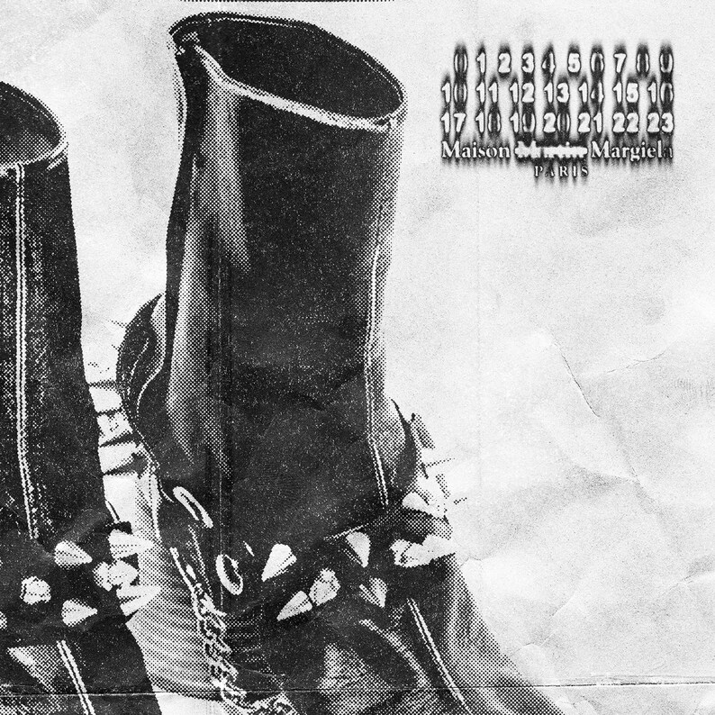 Tabi Boots Maison Margiela Poster, Digital Download Poster, Fashion ...
