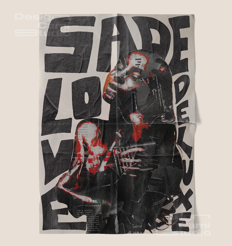 Sade Love Deluxe Poster, Digital Download Poster, Sade Print, Music ...