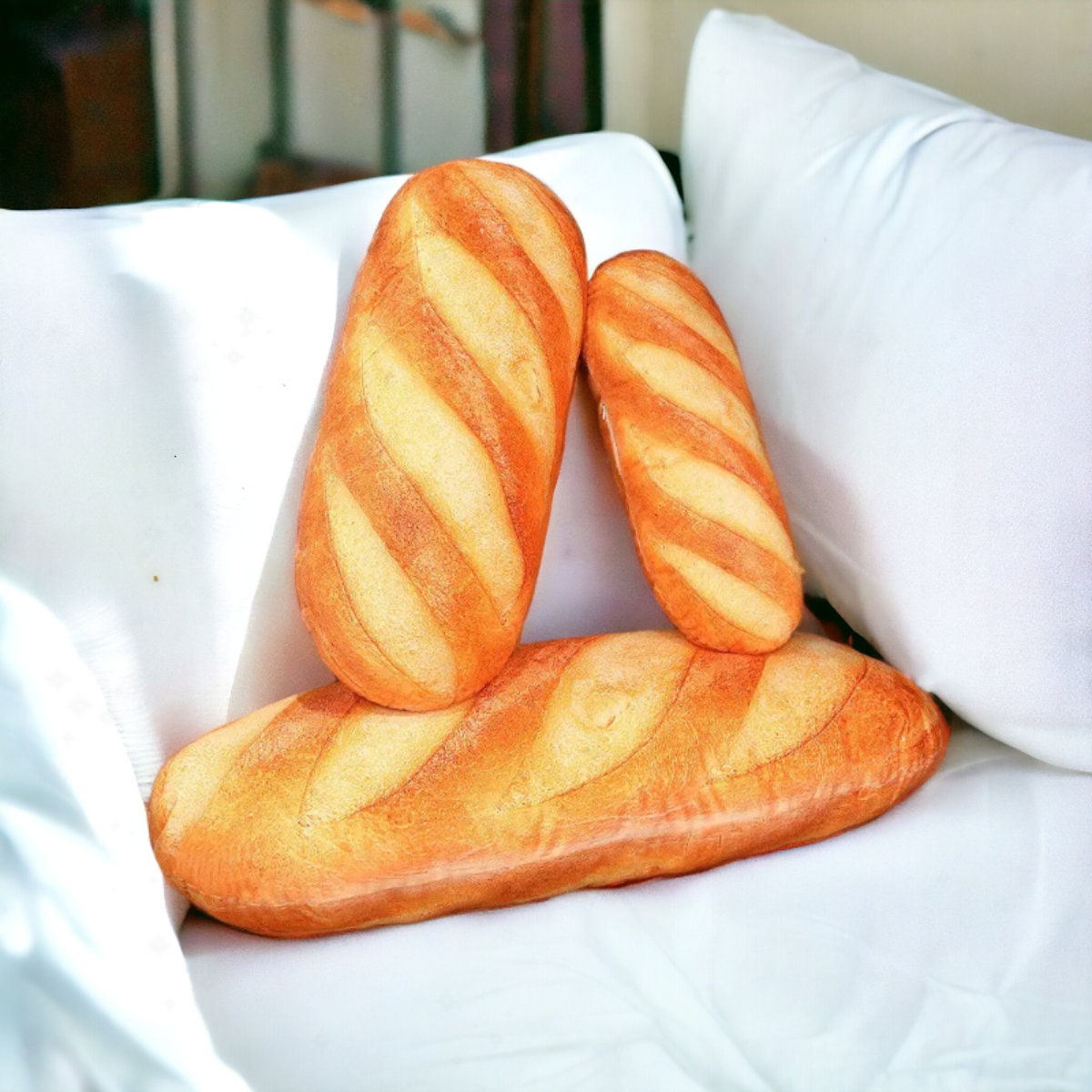 Bread Pillow Bread Plush Bread Plushie Novelty Plush Novelty Plushie ...