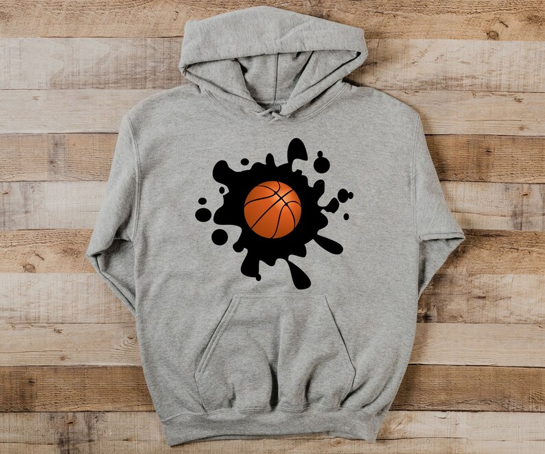Paint Blob Basketball SVG, PNG and JPG. - Etsy