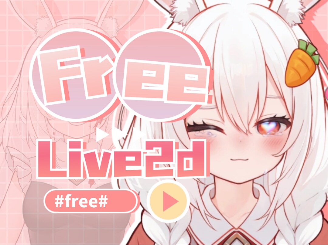 Live2d Model Killer Rabbit Vtuber Model FULLY RIGGED Ready to Use - Etsy