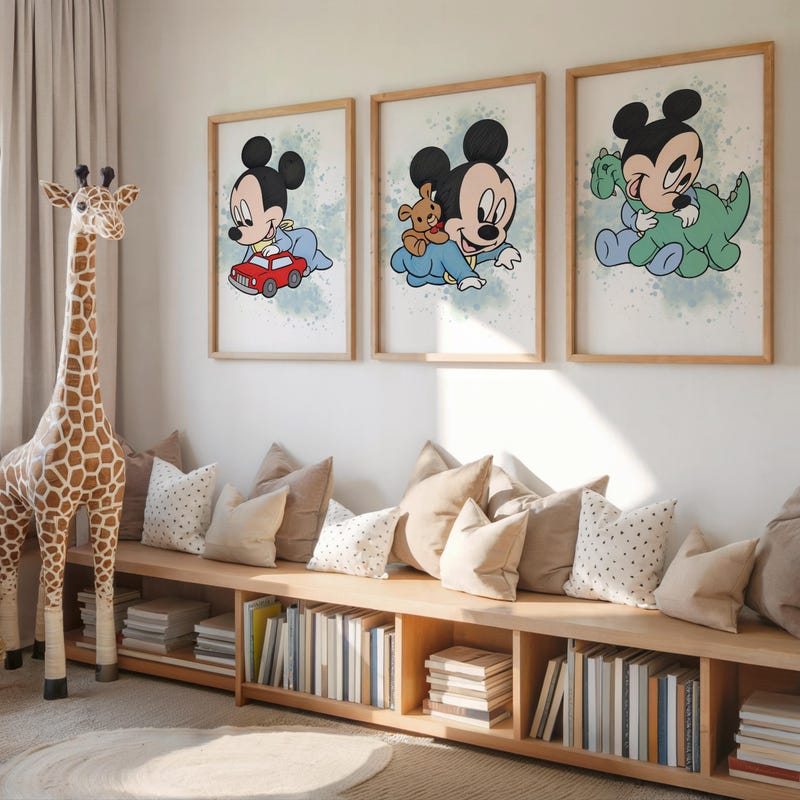 Mickey Mouse Decor - Etsy