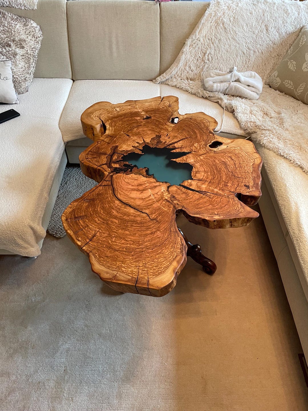 Olive Wood Table - Root Wood Table - Coffee Tables According to ...