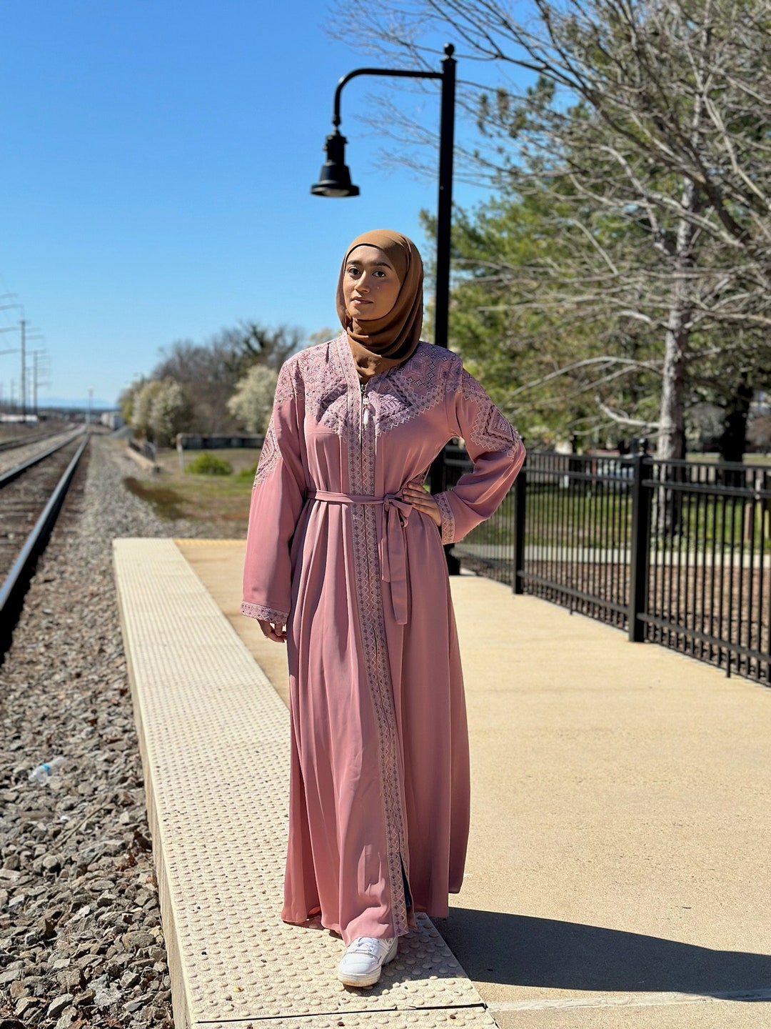 Elegant Formal Modest Abaya/dress: Eid & Engagement Events - Etsy