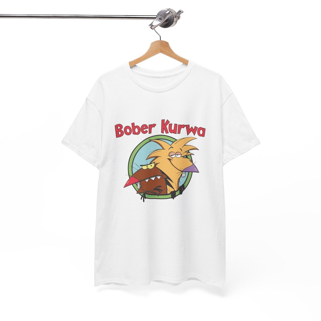 Bober Kurwa T-shirt Unisex, Bobr Meme Inspired Angry Beavers - Etsy
