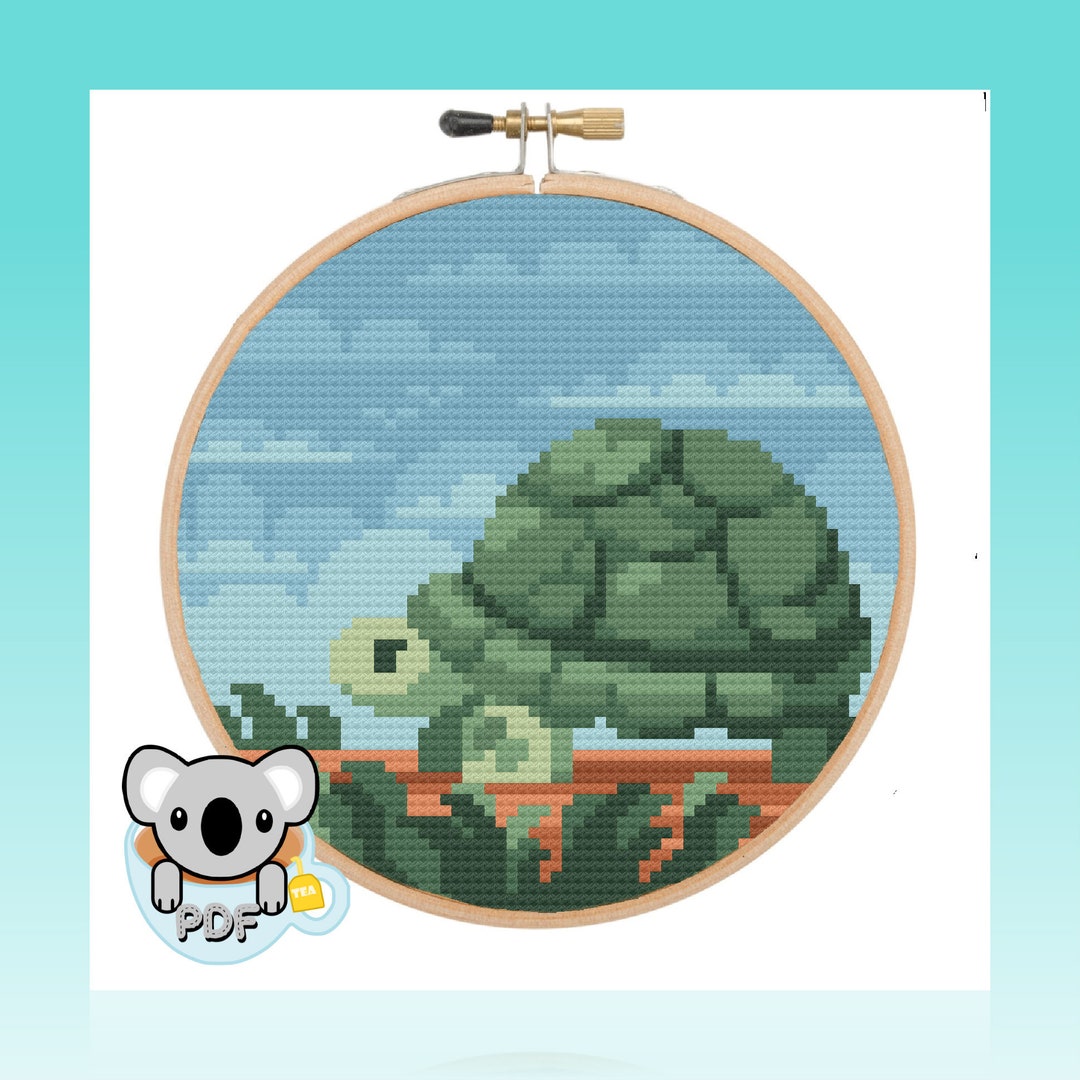 Tortoise - Wildlife Collection - Cross Stitch Pattern PDF Download - Etsy