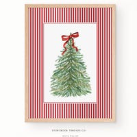 Set of 4 Christmas Prints, Christmas Prints Bundle, Christmas ...