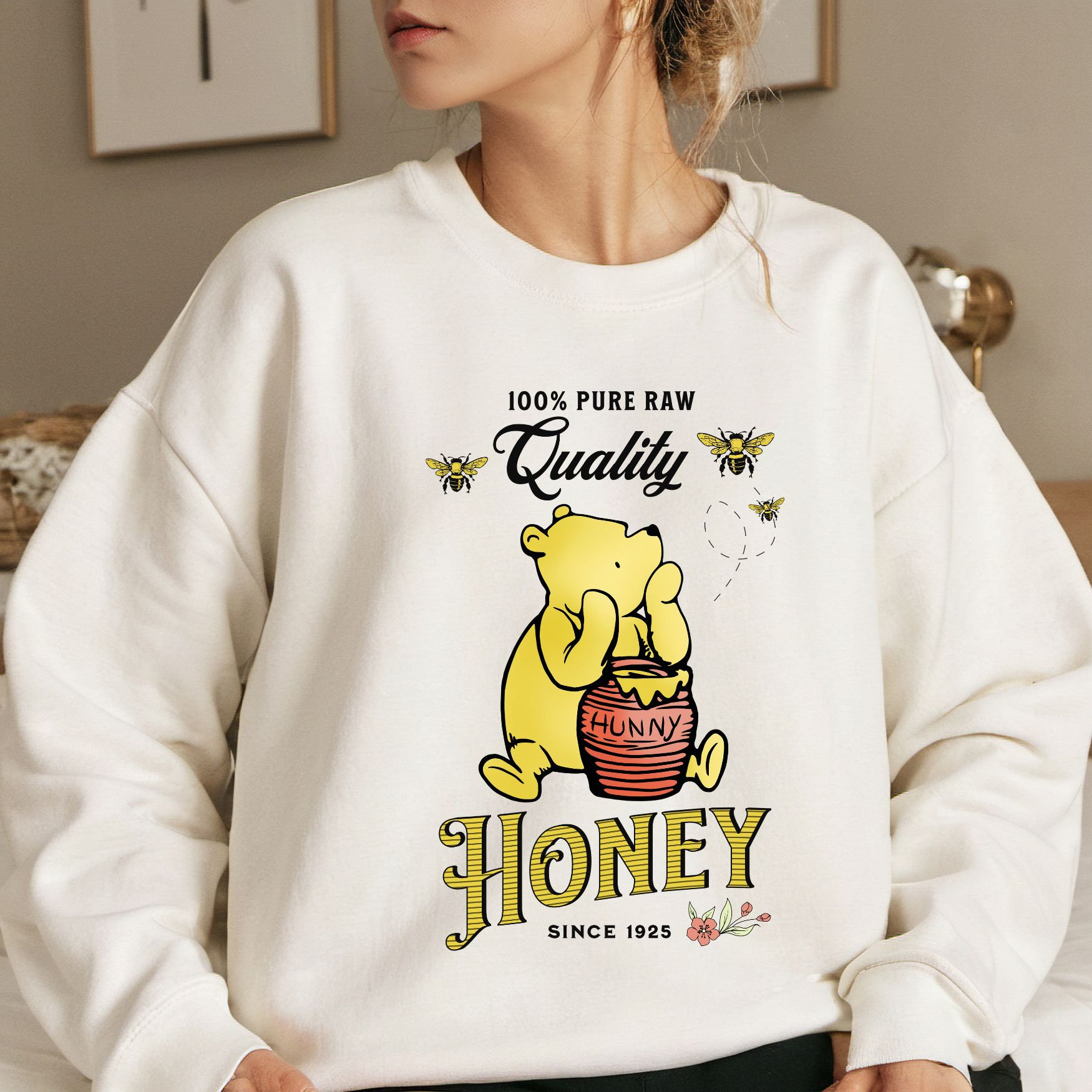 Winnie the Pooh Shirt, Winnie Piglet Eeyore Poohbear Sweater, Vintage ...