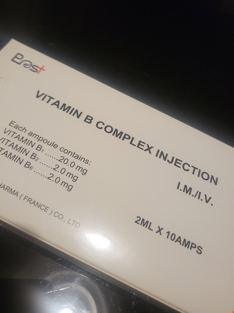 B Complex Vitamin Injection Ampoules IM - Etsy UK