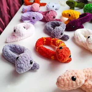 Crochet-big-snake-amigurumi-pattern PDF - Etsy