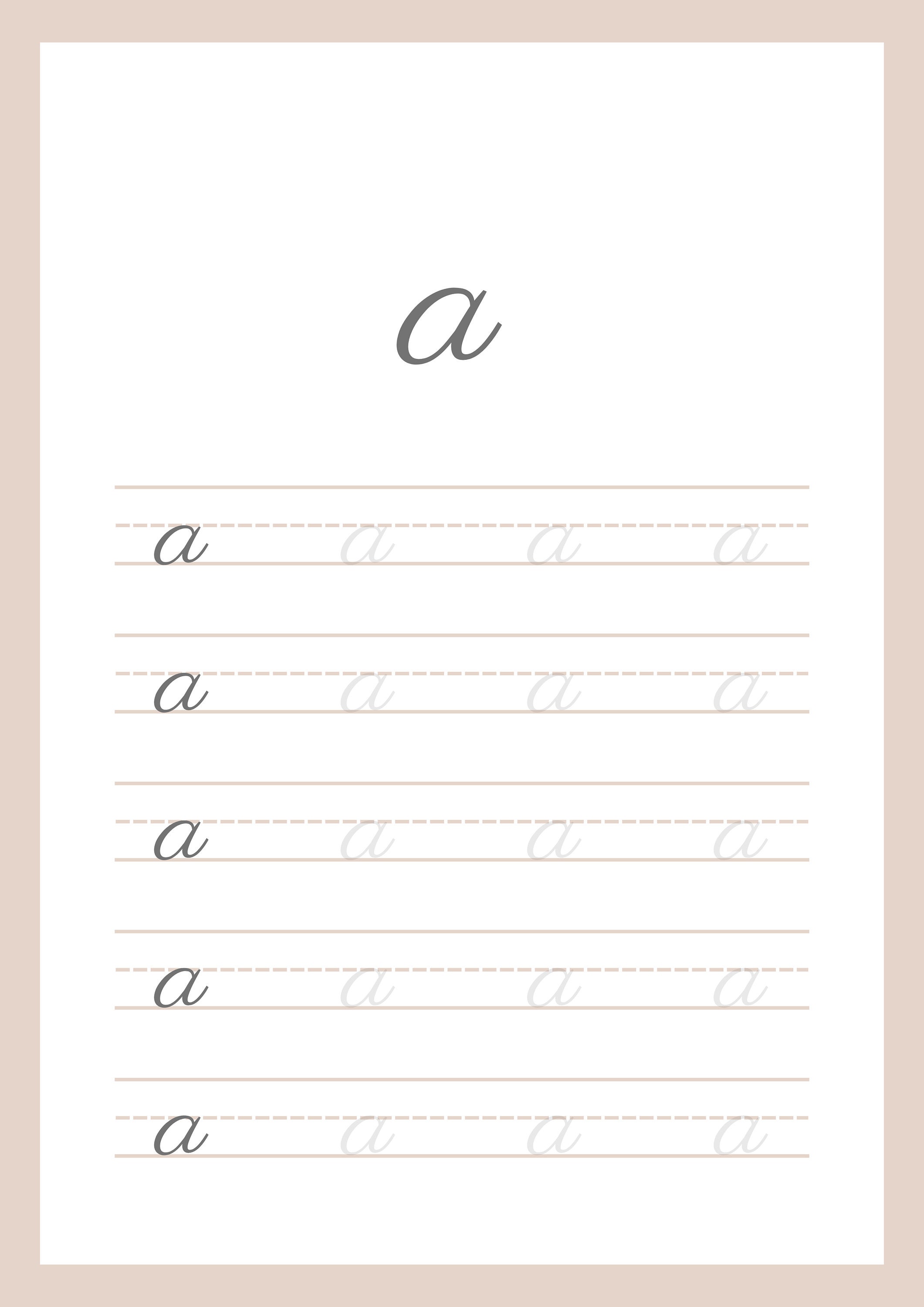 The Art of Beautiful Writing - Calligraphy Practice Ebook | Lettering ...