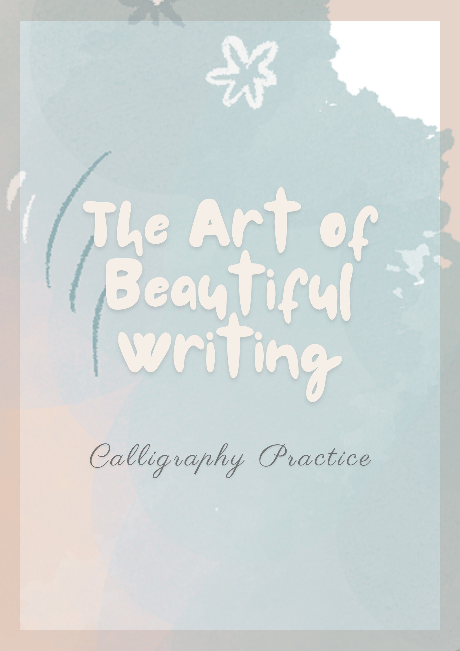 The Art of Beautiful Writing - Calligraphy Practice Ebook | Lettering ...