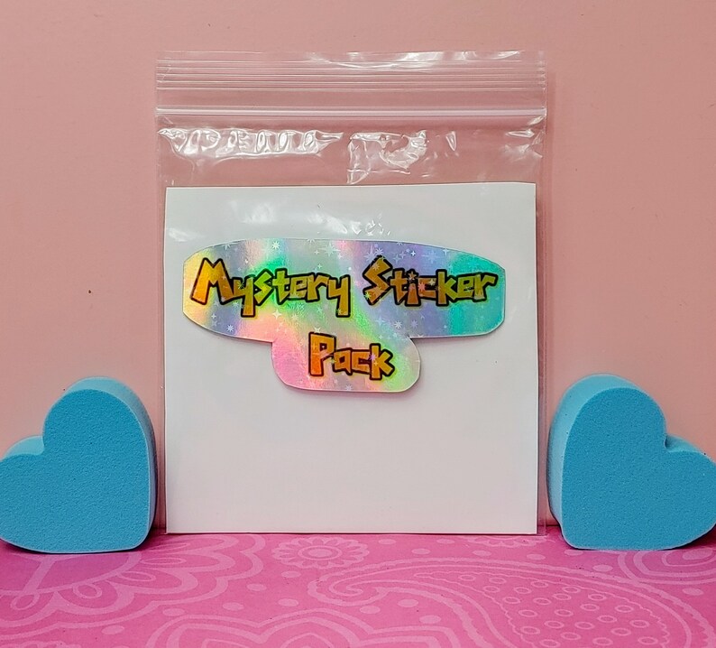 Mystery Sticker Pack Vinyl Sticker Decals Lucky Bag Stickers for Water ...