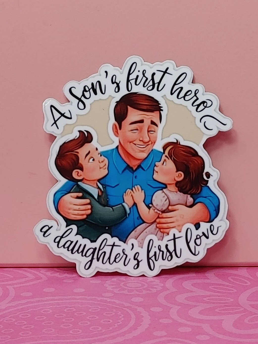 Fathers Day Dad Vinyl Sticker Decal for Water Bottles Laptop Decals ...