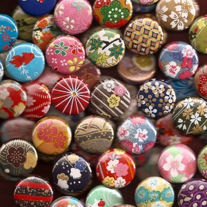 150 Japanese Paper Button Assortment Great Wedding/party Favors - Etsy